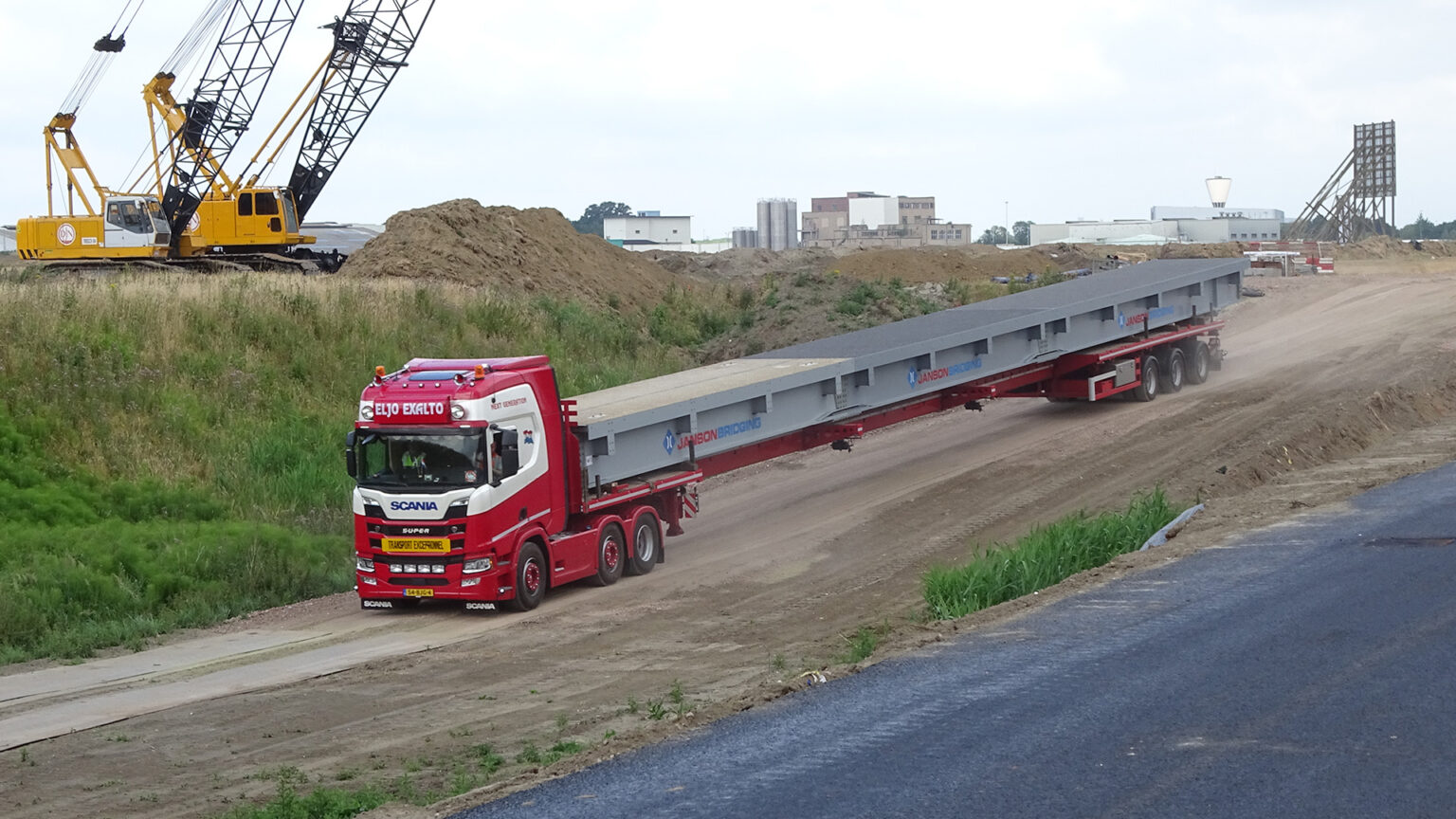 Dieplader Transport door heel Europa | Nederland, Brakel